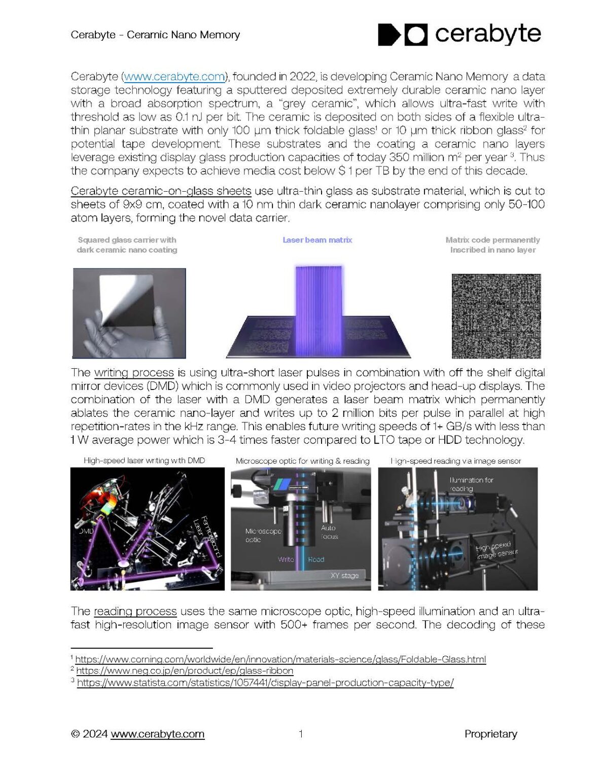 Press Kit – cerabyte